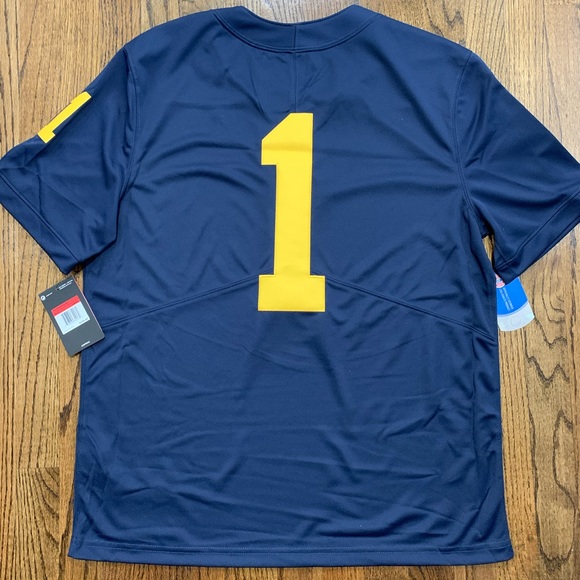 Jordan | Shirts | Air Jordan Michigan Wolverines Football Jersey | Poshmark